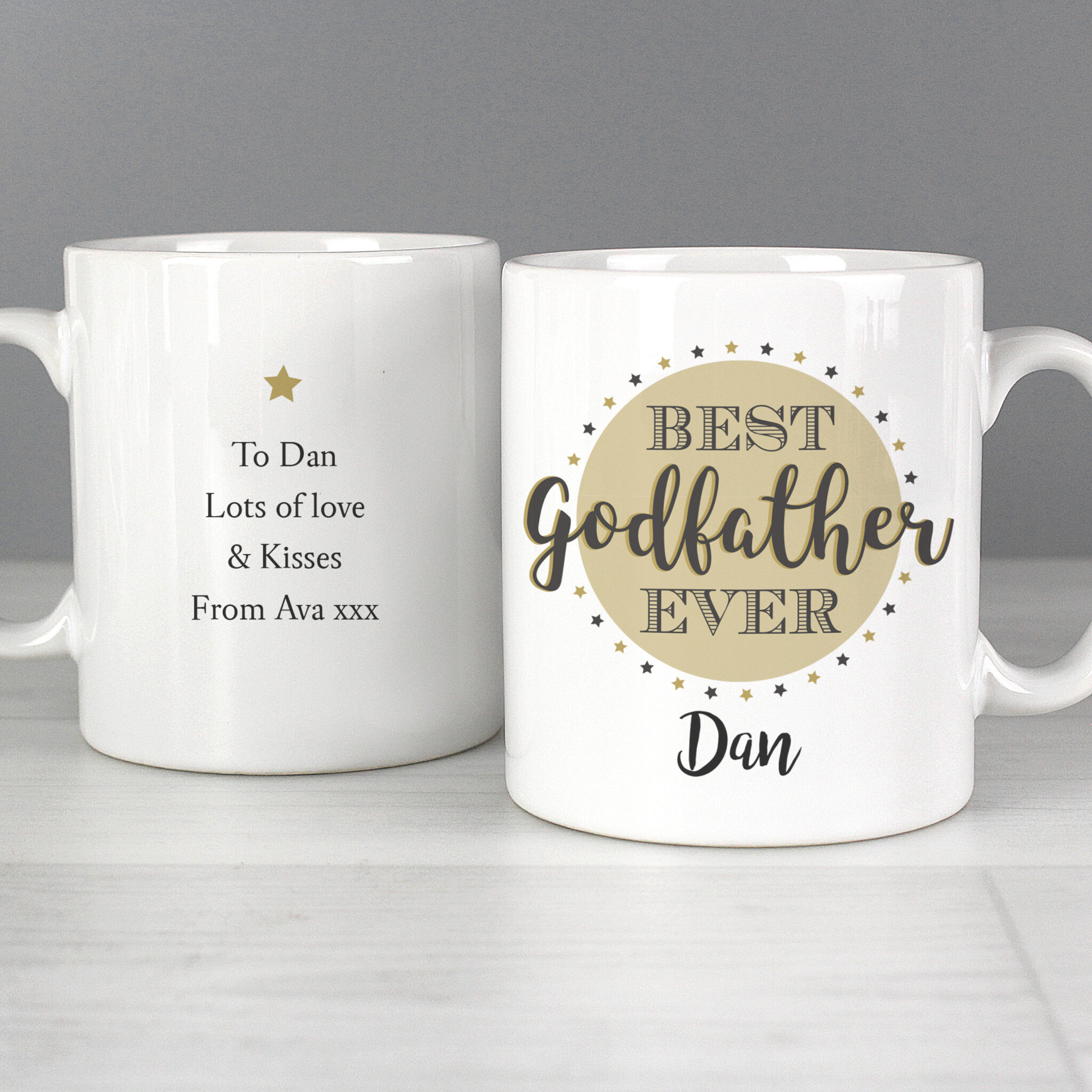 Personalised Best Godfather Mug - Personalised Gifts For Every Occasion ...
