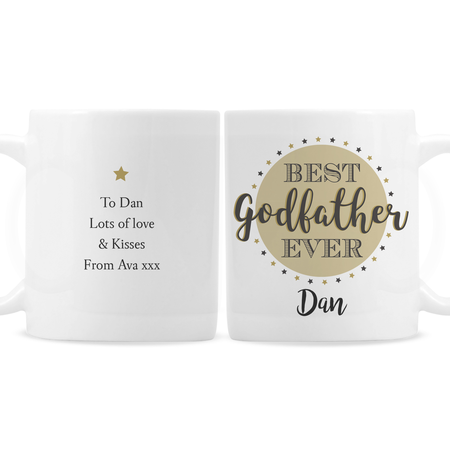 Personalised Best Godfather Mug - Personalised Gifts For Every Occasion ...
