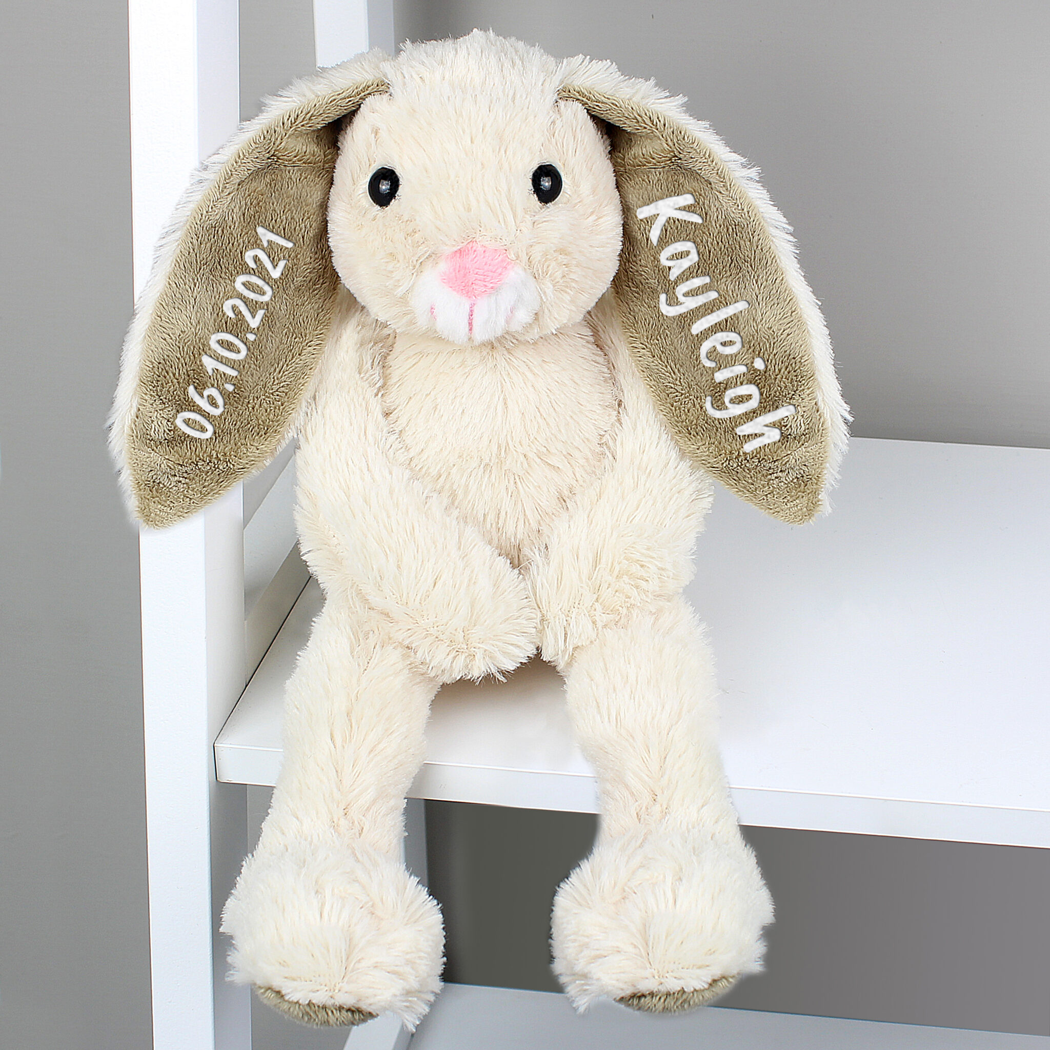 Personalised Bunny Rabbit Soft Toy - Personalised Gifts, Unique Gift ...