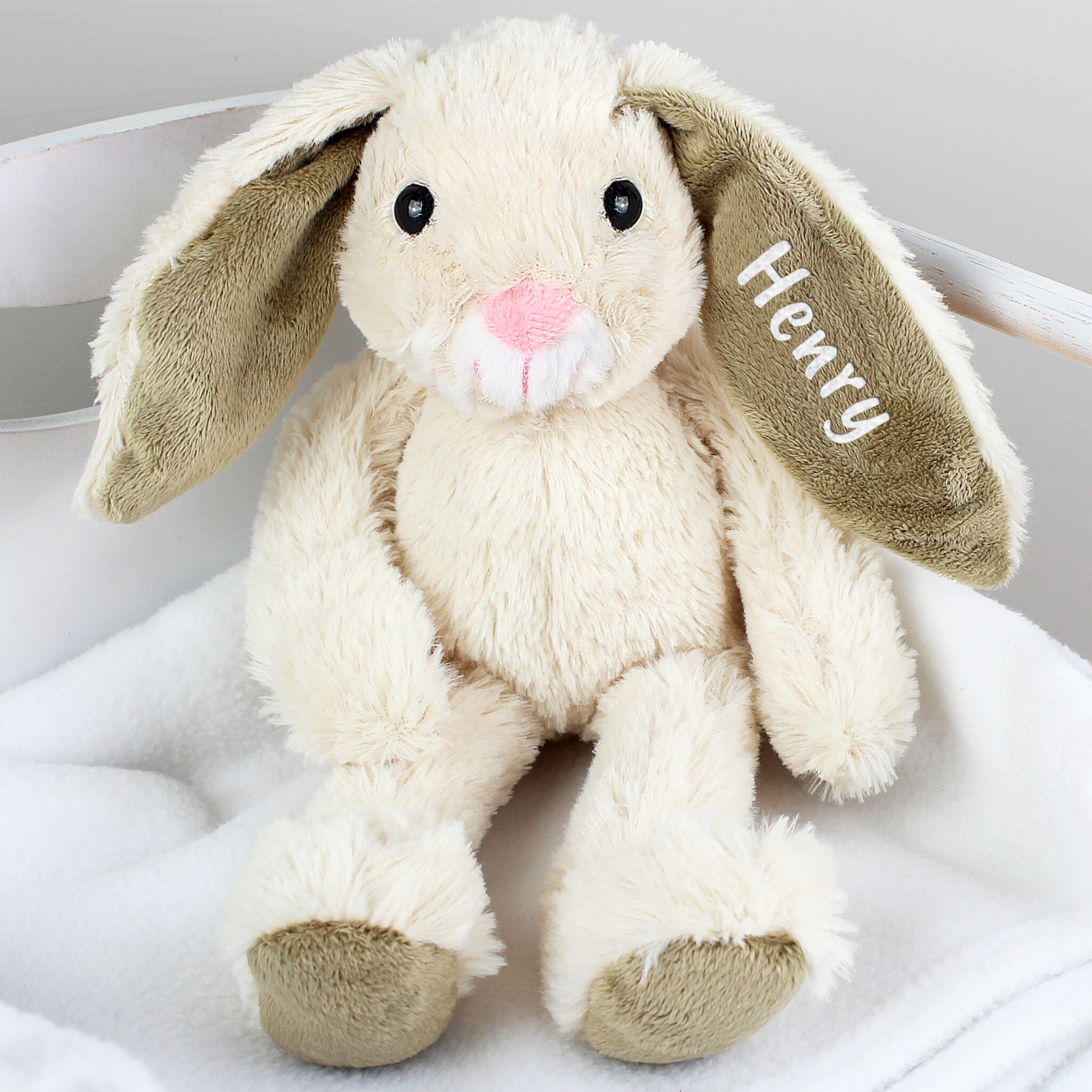 Personalised Bunny Rabbit Soft Toy - Personalised Gifts, Unique Gift ...