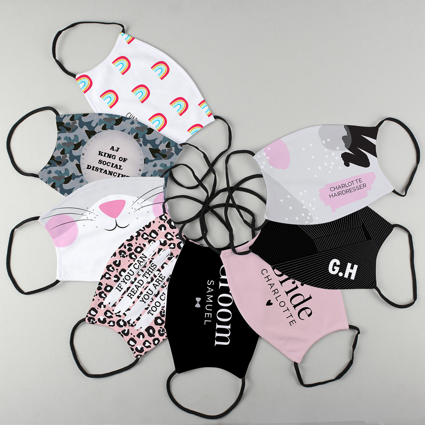 Personalised Camo Survival Face Covering - Personalised Gifts For Every ...