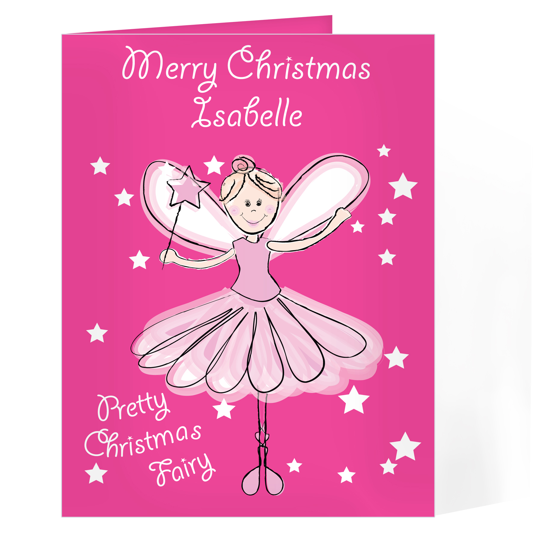 Personalised Christmas Fairy Card - Personalised Gifts For Every ...