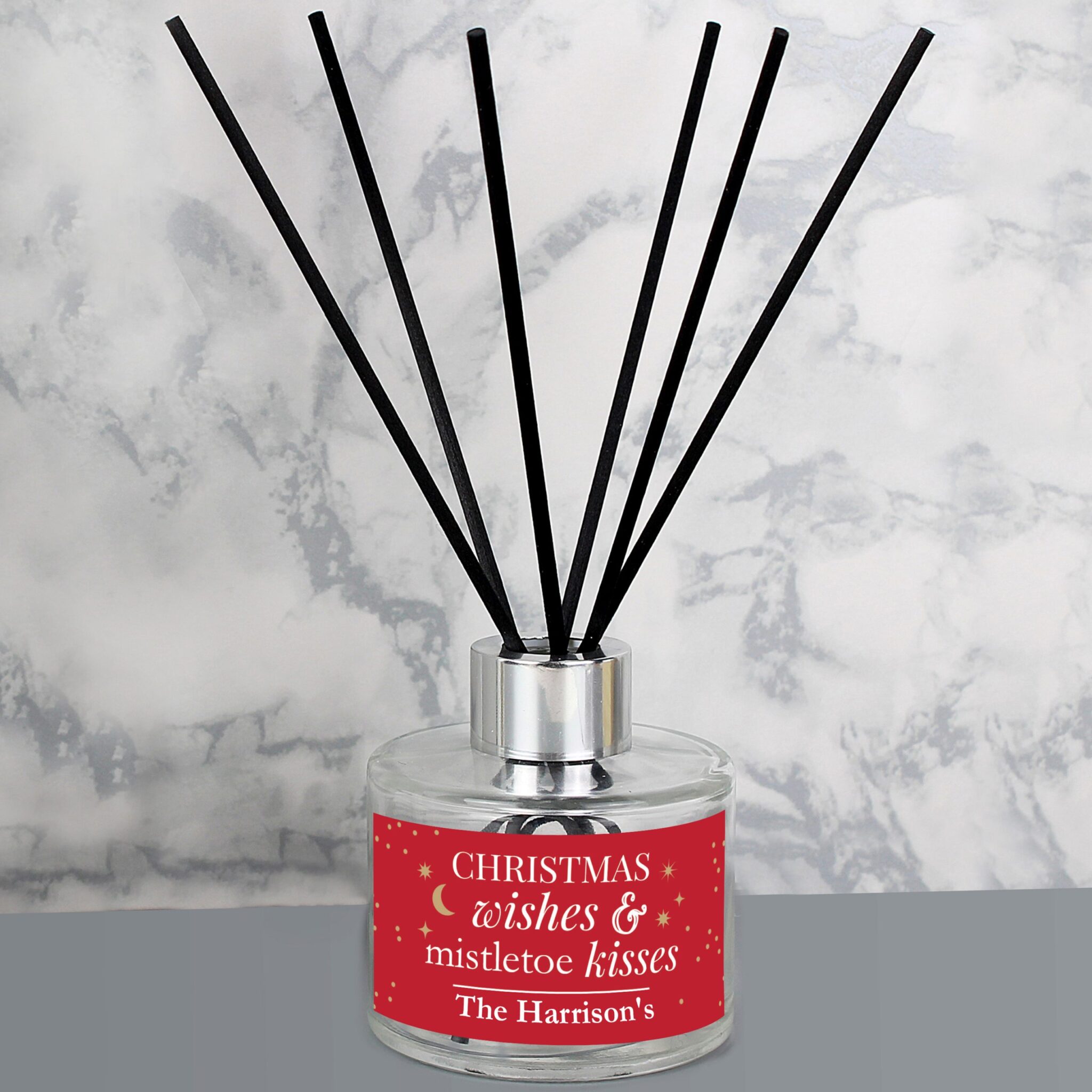 Personalised Christmas Wishes Reed Diffuser - Personalised Gifts For ...