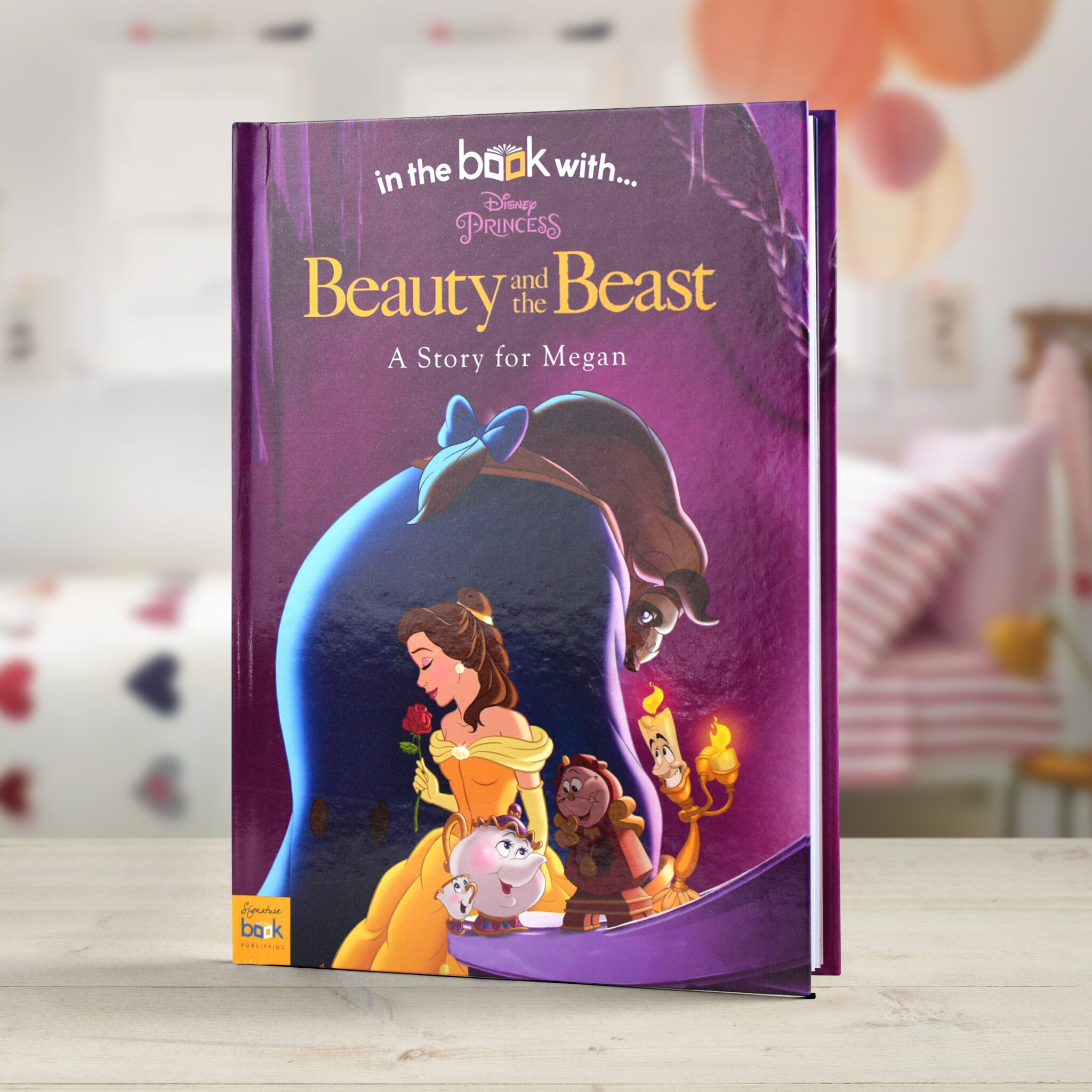Personalised Disney Beauty & the Beast Story Book - Personalised Gifts ...