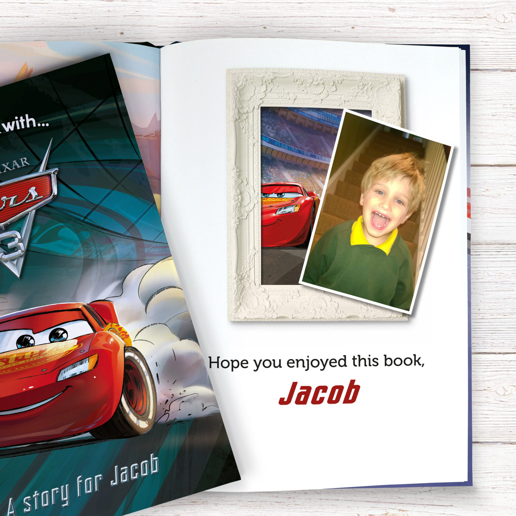Personalised Disney Cars 3 Story Book - Personalised Gifts For Every ...