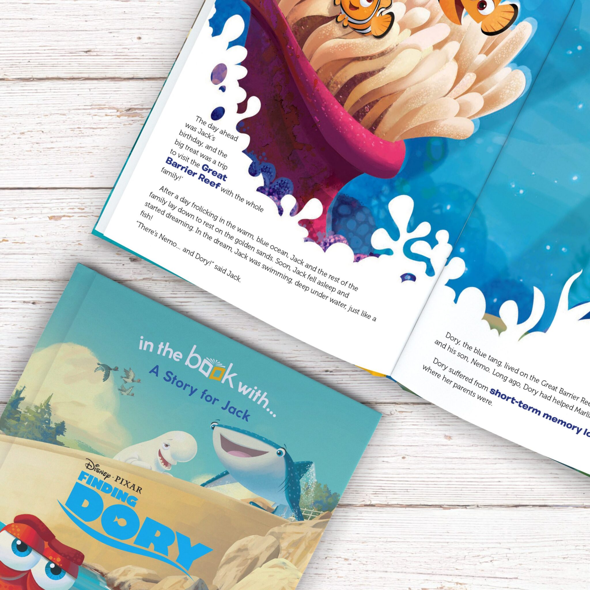 Personalised Disney Finding Dory Story Book - Personalised Gifts For ...