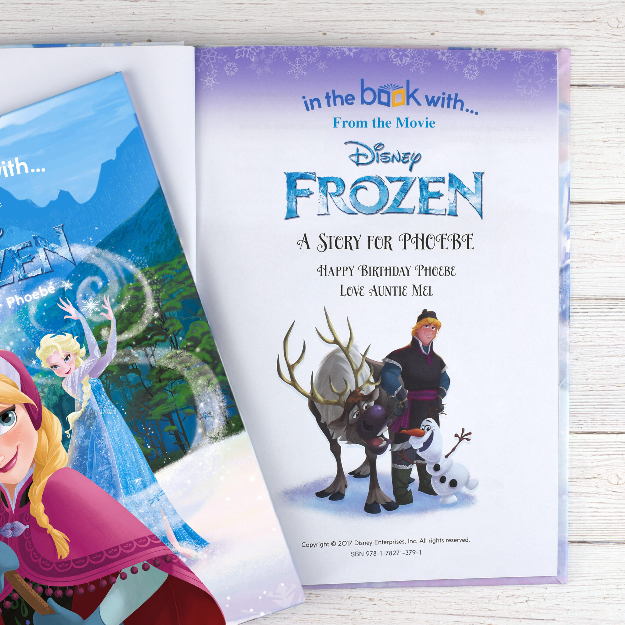 Personalised Disney Frozen Story Book - Personalised Gifts For Every ...
