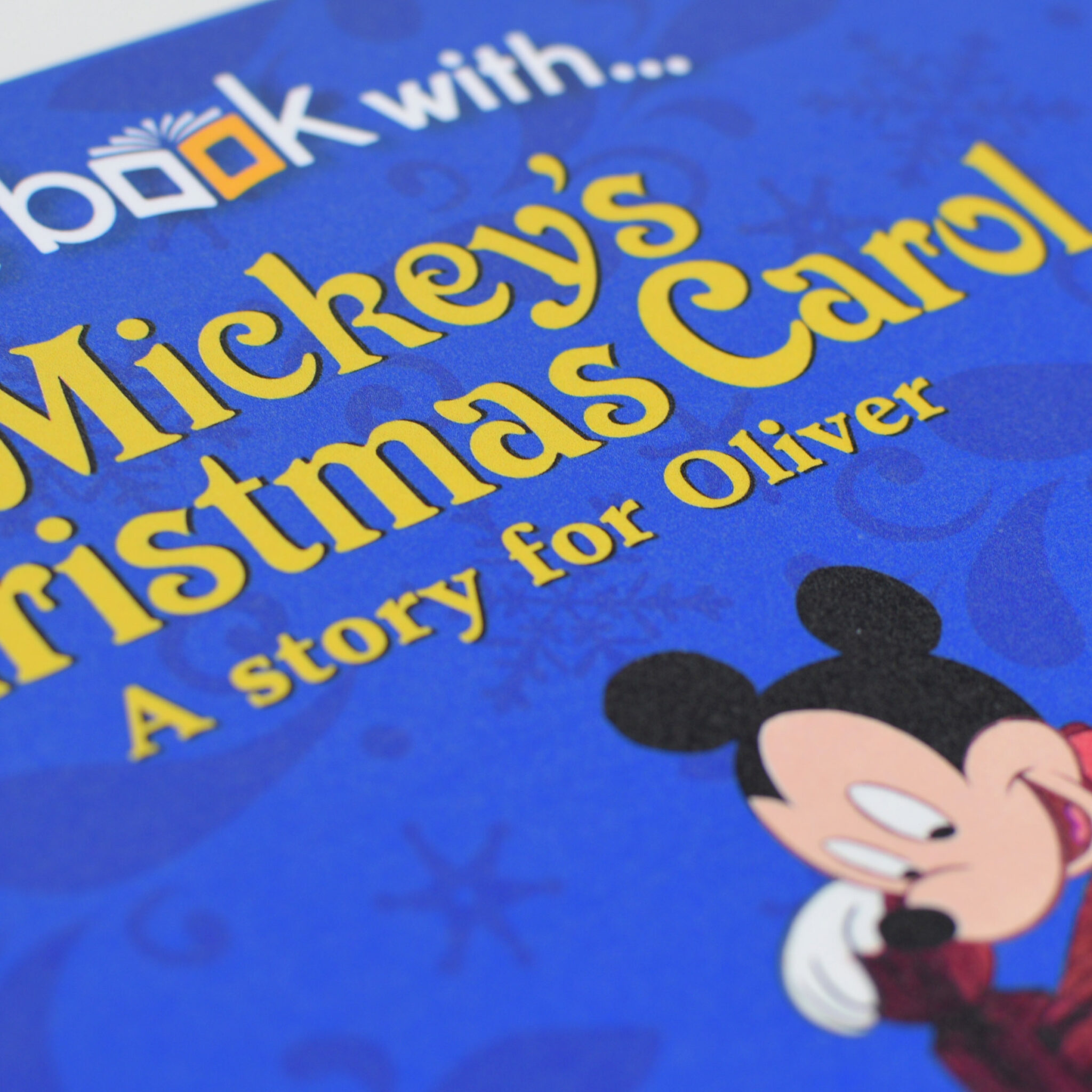 Personalised Disney Mickey's Christmas Carol Story Book - Personalised ...