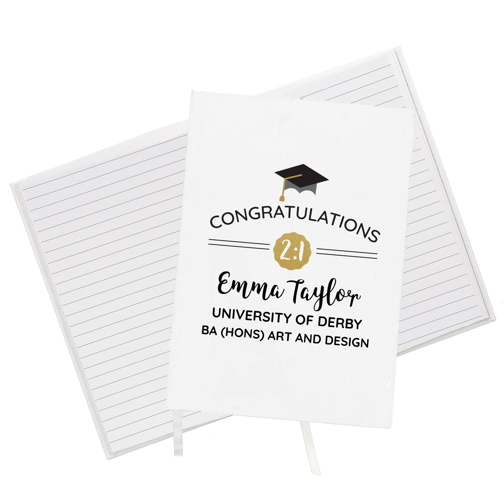 Personalised Graduation A5 Notebook - Personalised Gifts For Every ...