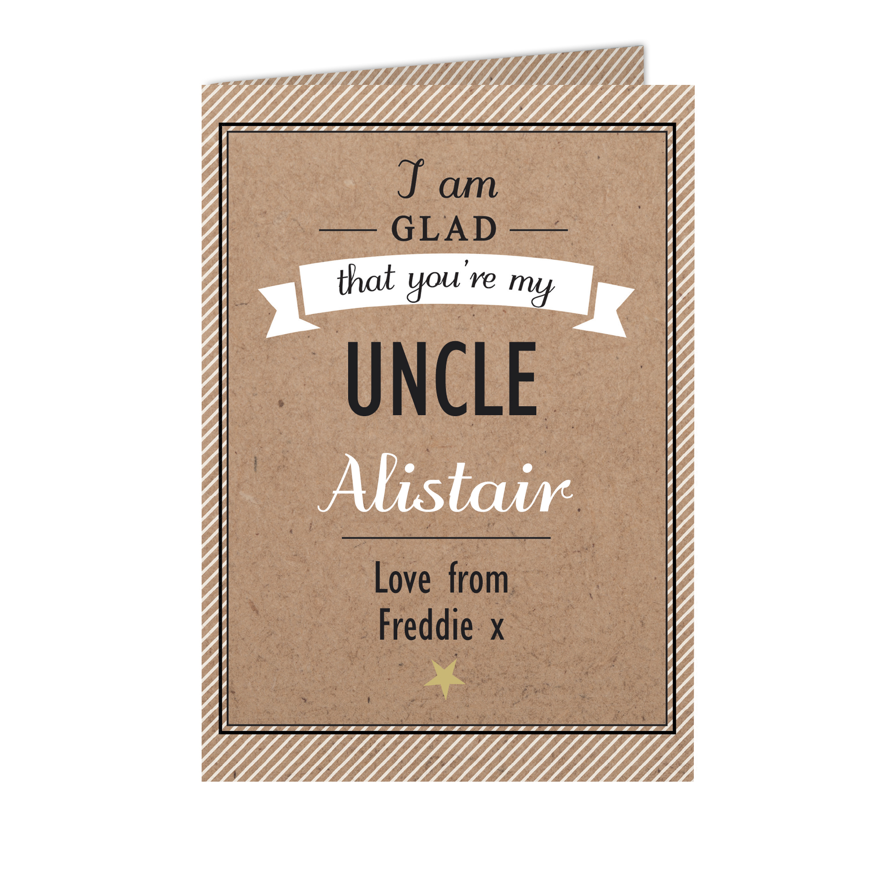 Personalised I Am Glad... Card - Personalised Gifts For Every Occasion ...