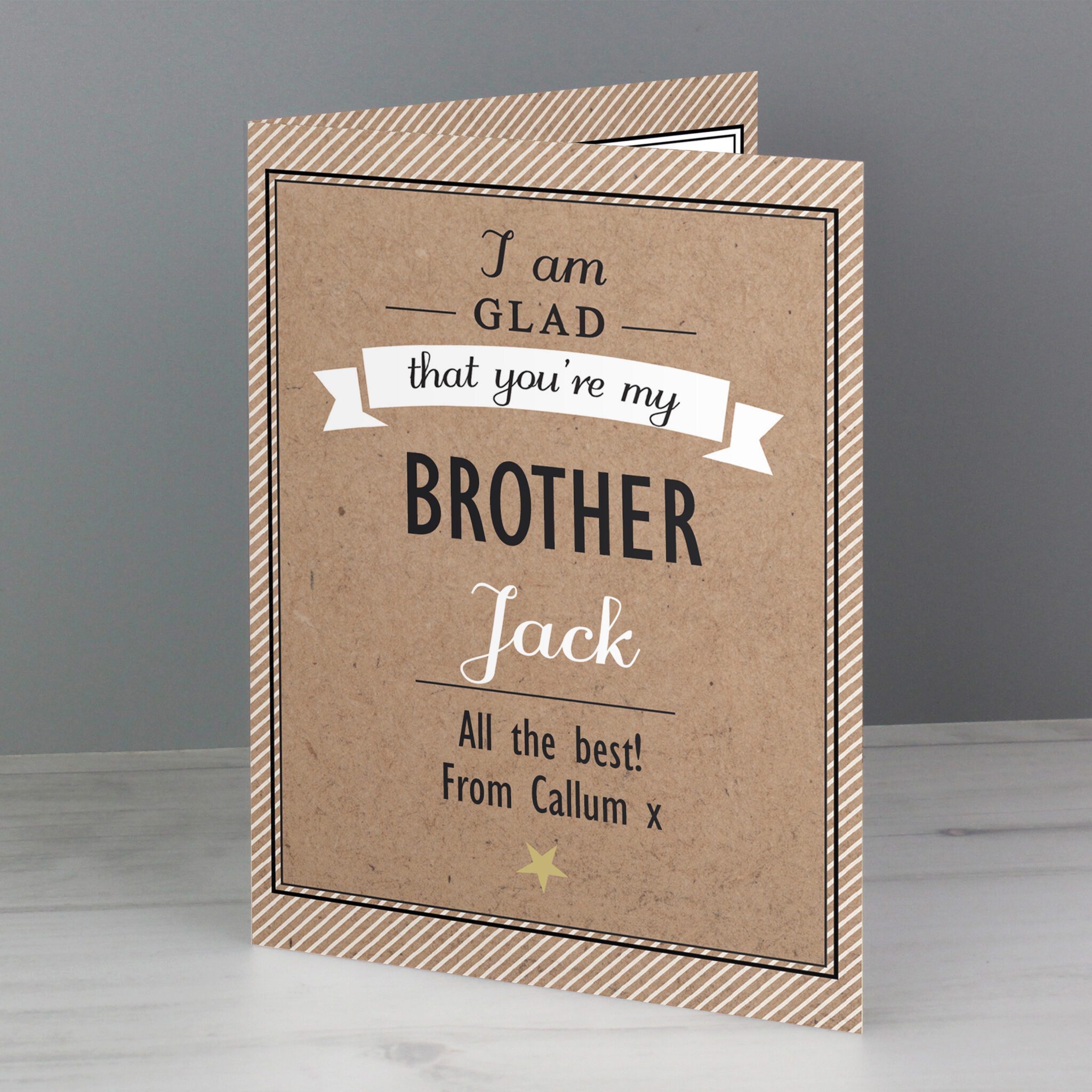 Personalised I Am Glad... Card - Personalised Gifts For Every Occasion ...
