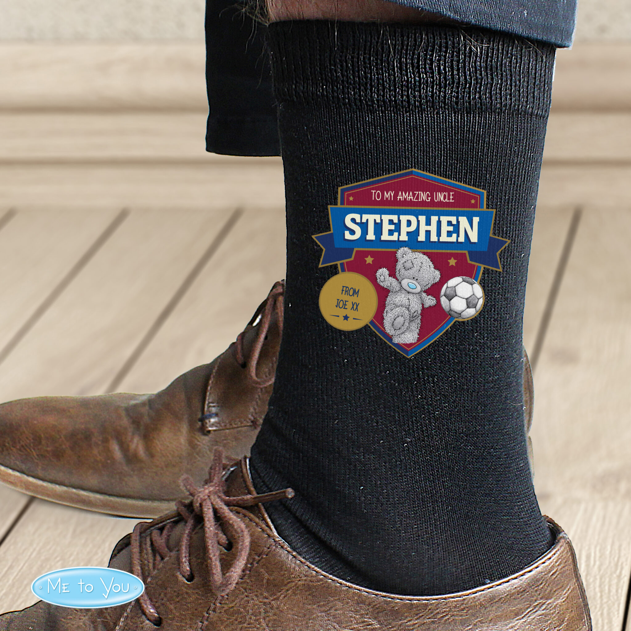 Personalised Me to You Football Mens Socks - Personalised Gifts For ...