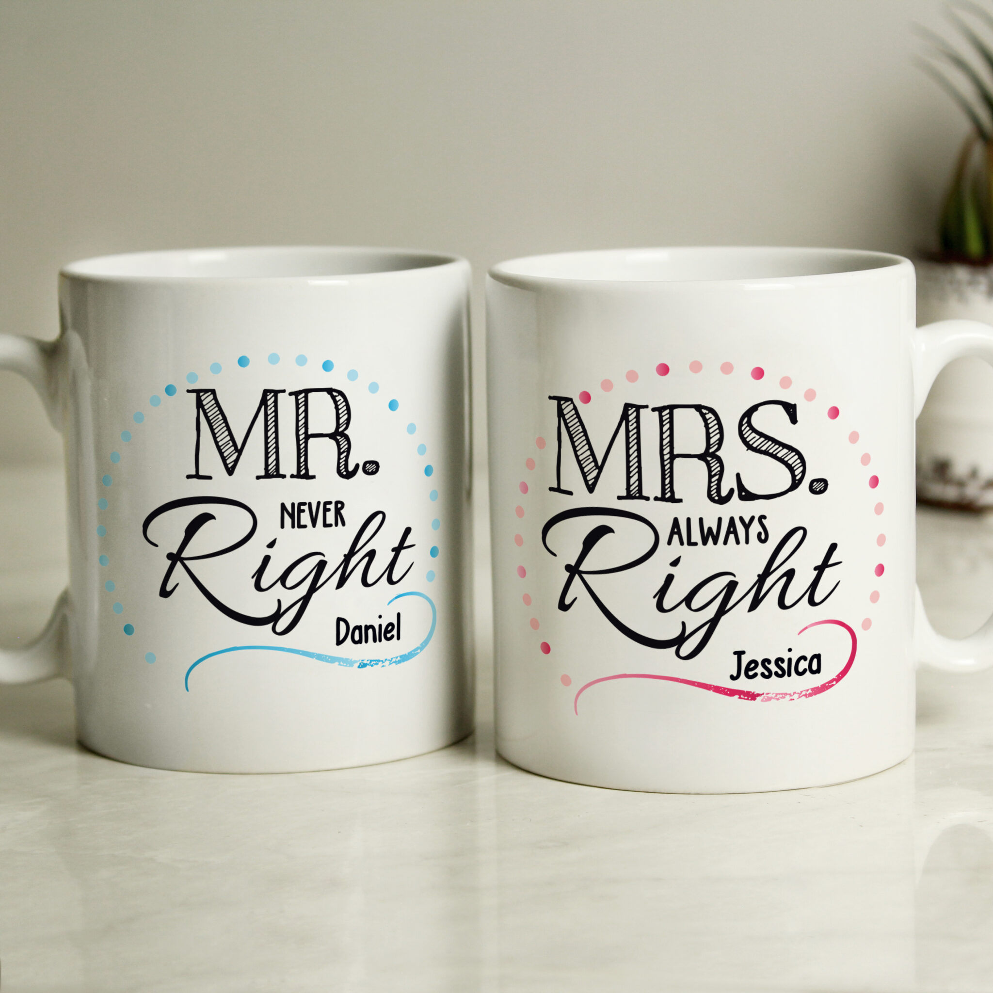 Personalised Mr & Mrs Mug Set - Personalised Gifts For Every Occasion ...