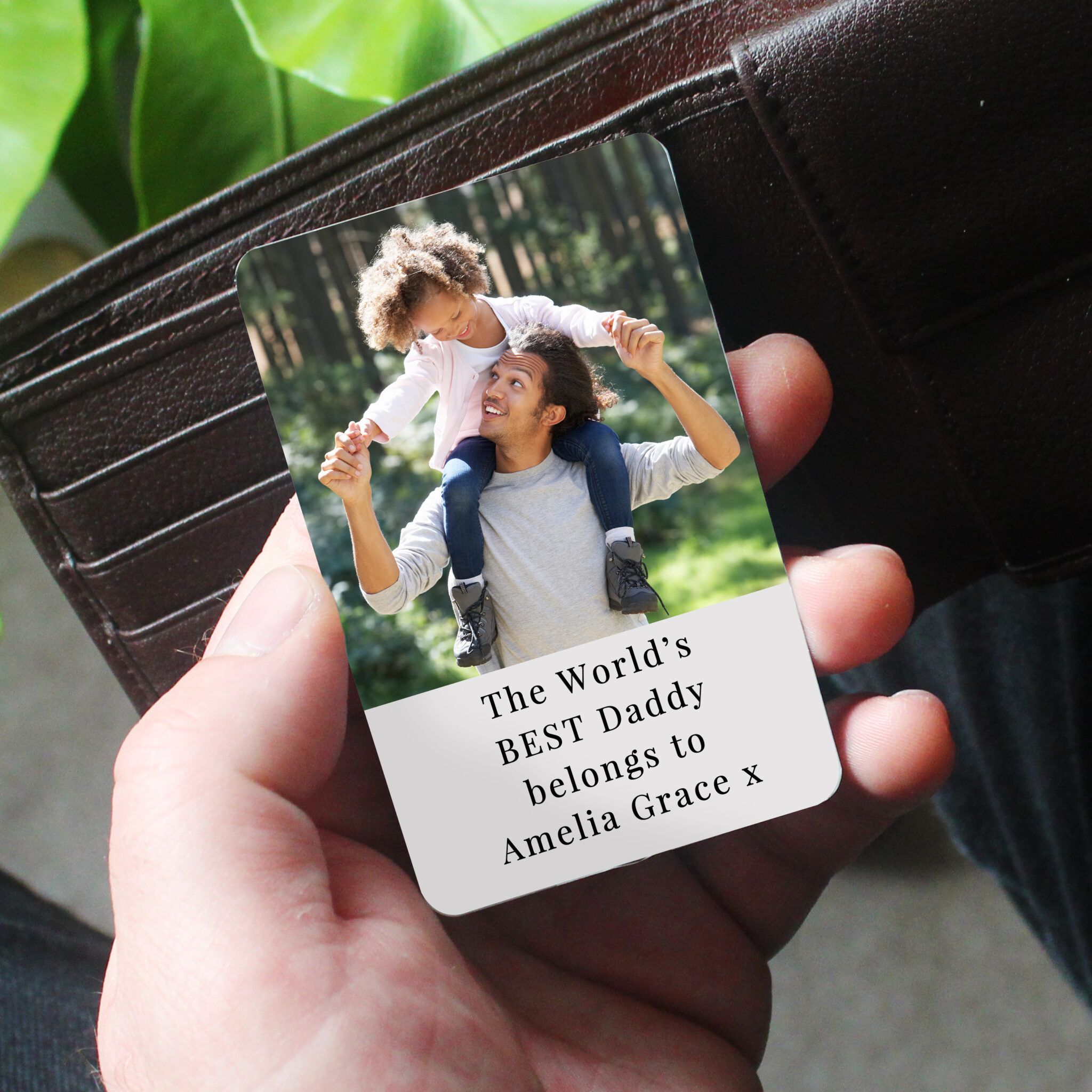 Personalised Photo Upload Wallet Card - Personalised Gifts For Every ...