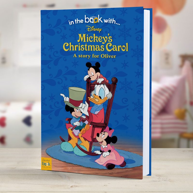 Personalised Disney Mickey's Christmas Carol Story Book - Personalised ...