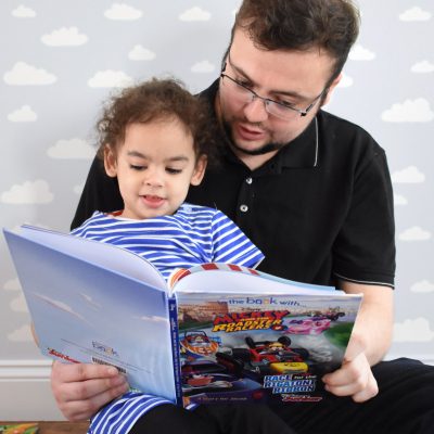 Personalised Disney Jr Mickey and the Roadster Racers Story Book ...