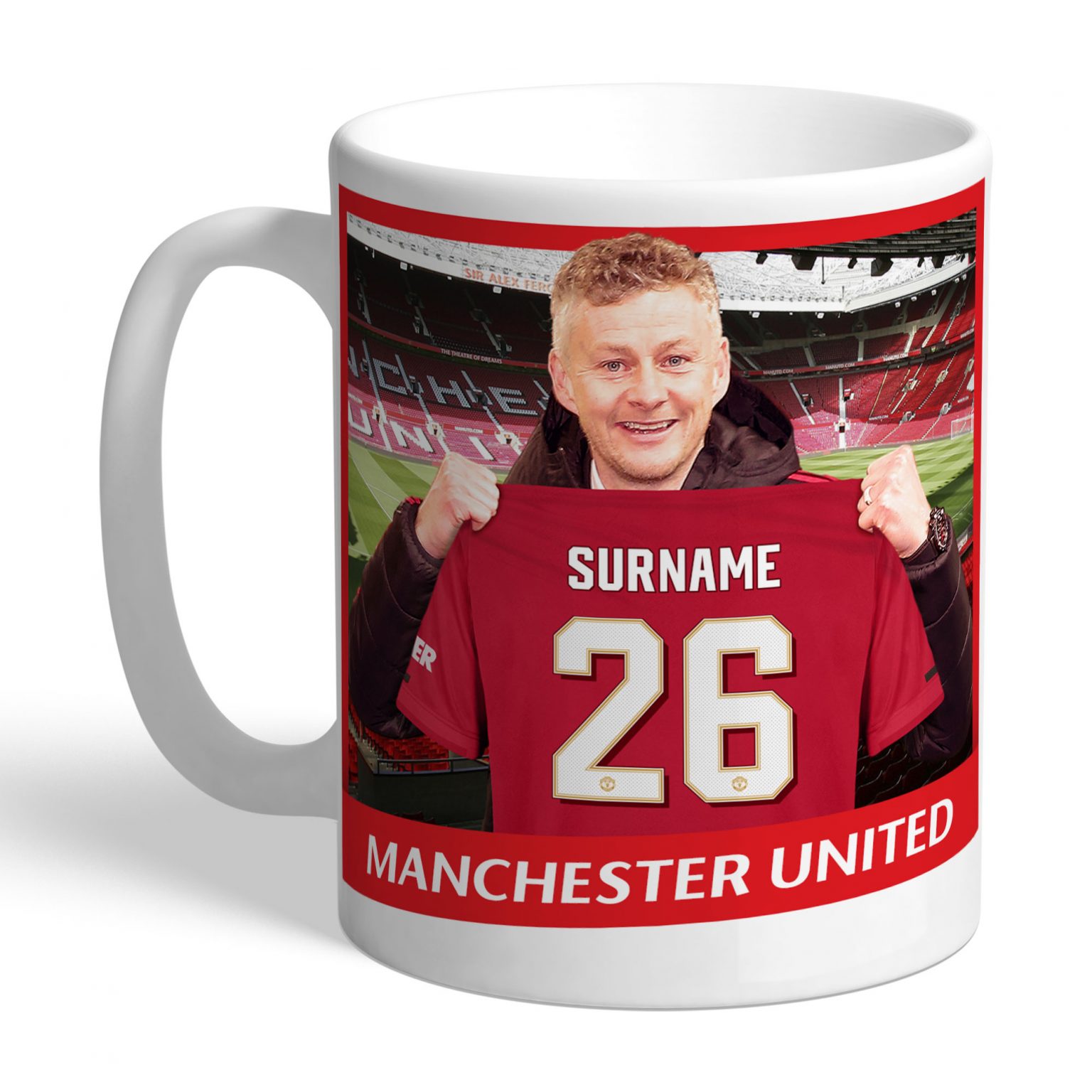 Manchester United FC Manager Mug - Personalised Gifts For Every ...