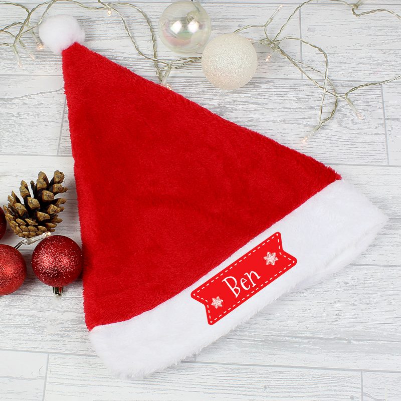 Personalised Star Santa Hat - Personalised Gifts For Every Occasion at ...