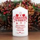 Personalised Christmas Wishes Candle - Personalised Gifts For Every ...