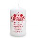 Personalised Christmas Wishes Candle - Personalised Gifts For Every ...