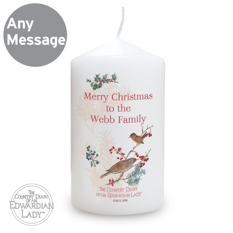 Personalised Country Diary Midwinter Candle - Personalised Gifts For ...