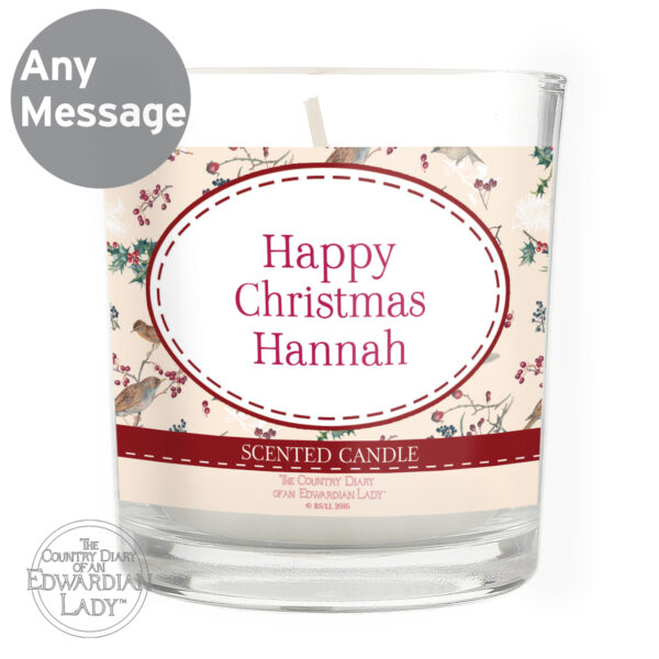 Personalised Country Diary Midwinter Scented Jar Candle - Unique Gift ...