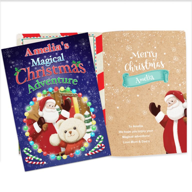Personalised Magical Christmas Adventure Story Book - Personalised ...