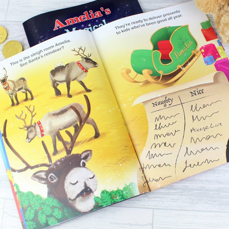 Personalised Magical Christmas Adventure Story Book - Personalised ...