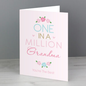 Personalised One in a Million Card - Personalised Gifts For Every ...
