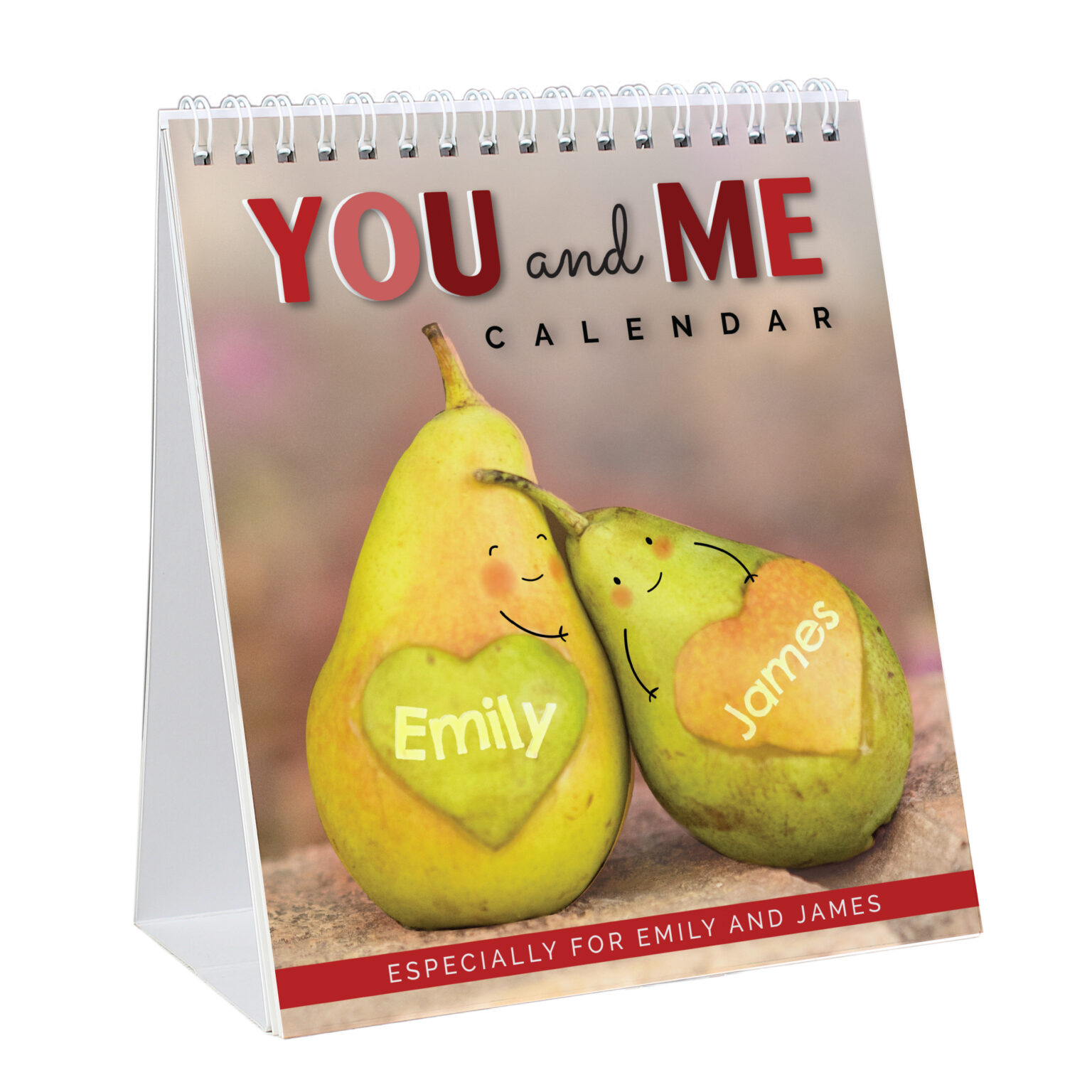 Personalised Couples Desk Calendar - Personalised Gifts For Every ...
