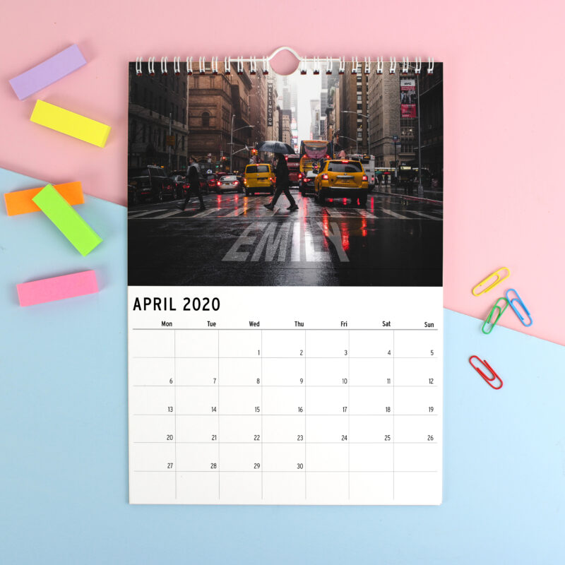 Personalised A4 New York Calendar - Personalised Gifts For Every ...