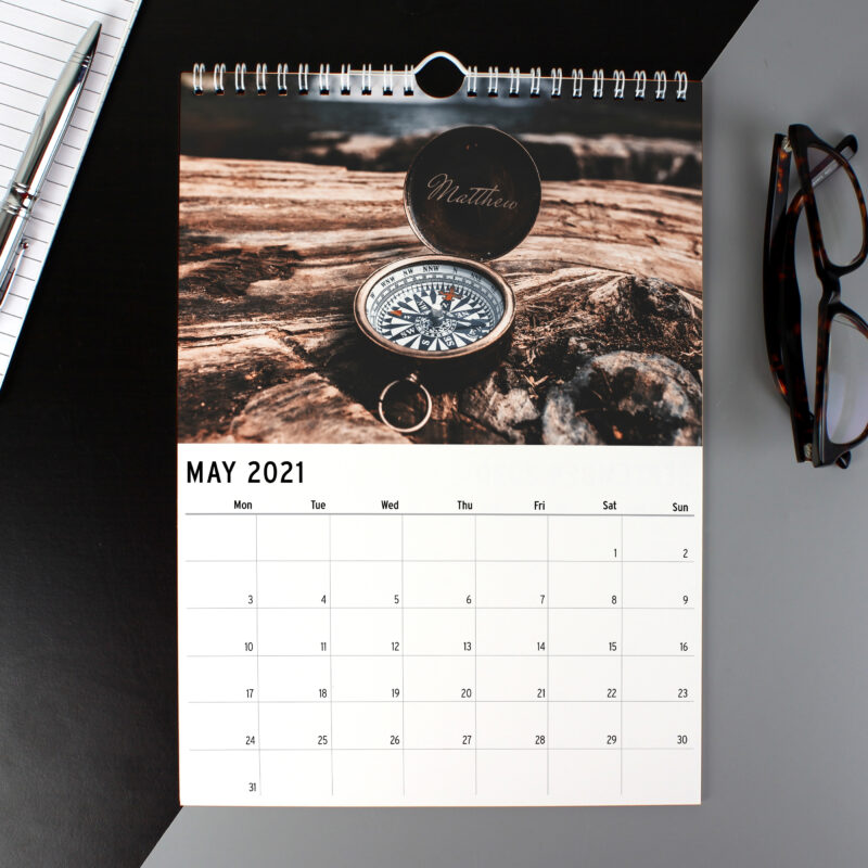 Personalised A4 Great Outdoors Calendar - Personalised Gifts For Every ...