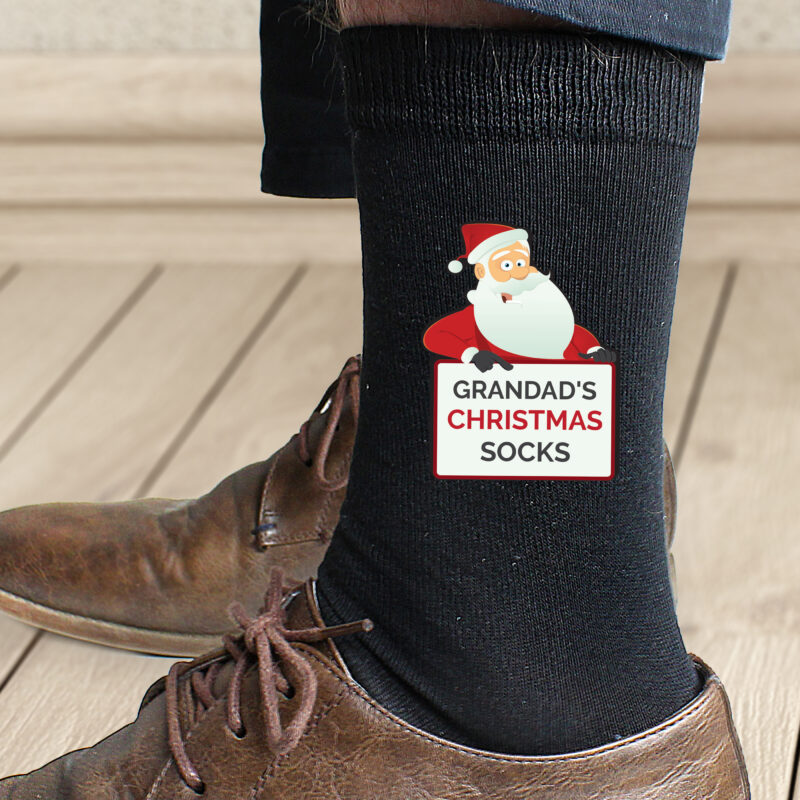 Personalised Santa Claus Christmas Socks - Personalised Gifts For Every ...