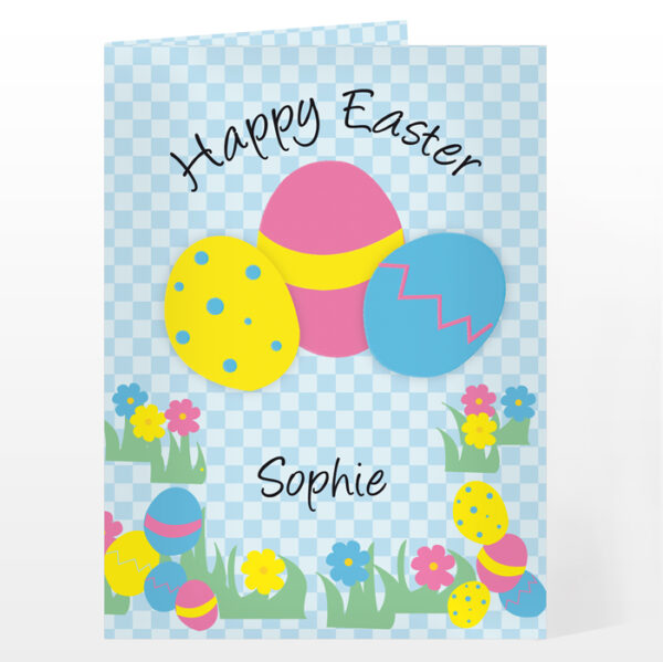 Personalised Happy Easter Egg Card - Unique Gift Ideas For Someone ...