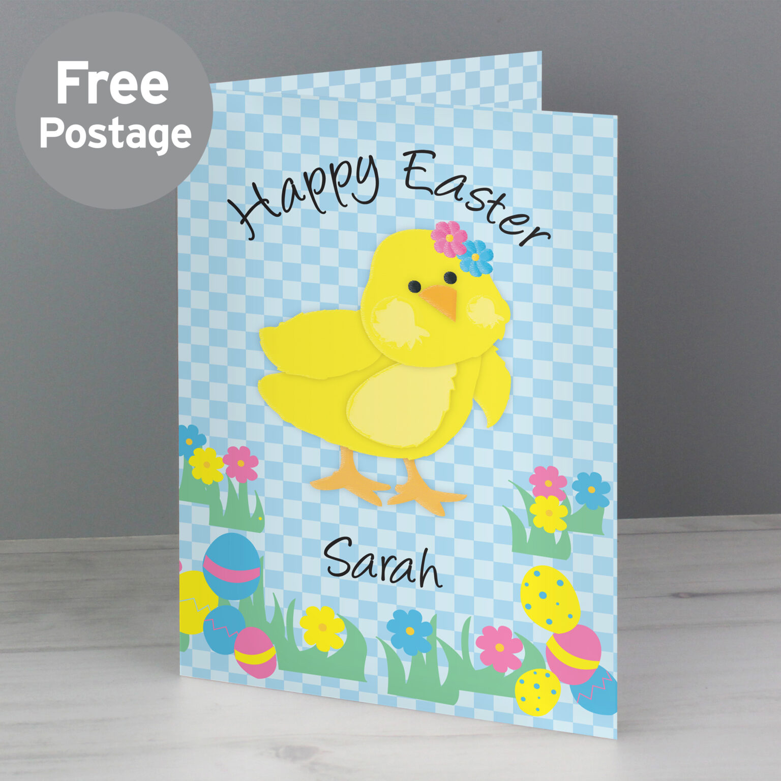 Personalised Happy Easter Chick Card - Personalised Gifts For Every ...