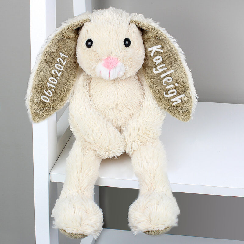 Personalised Bunny Rabbit Soft Toy - Personalised Gifts, Unique Gift ...