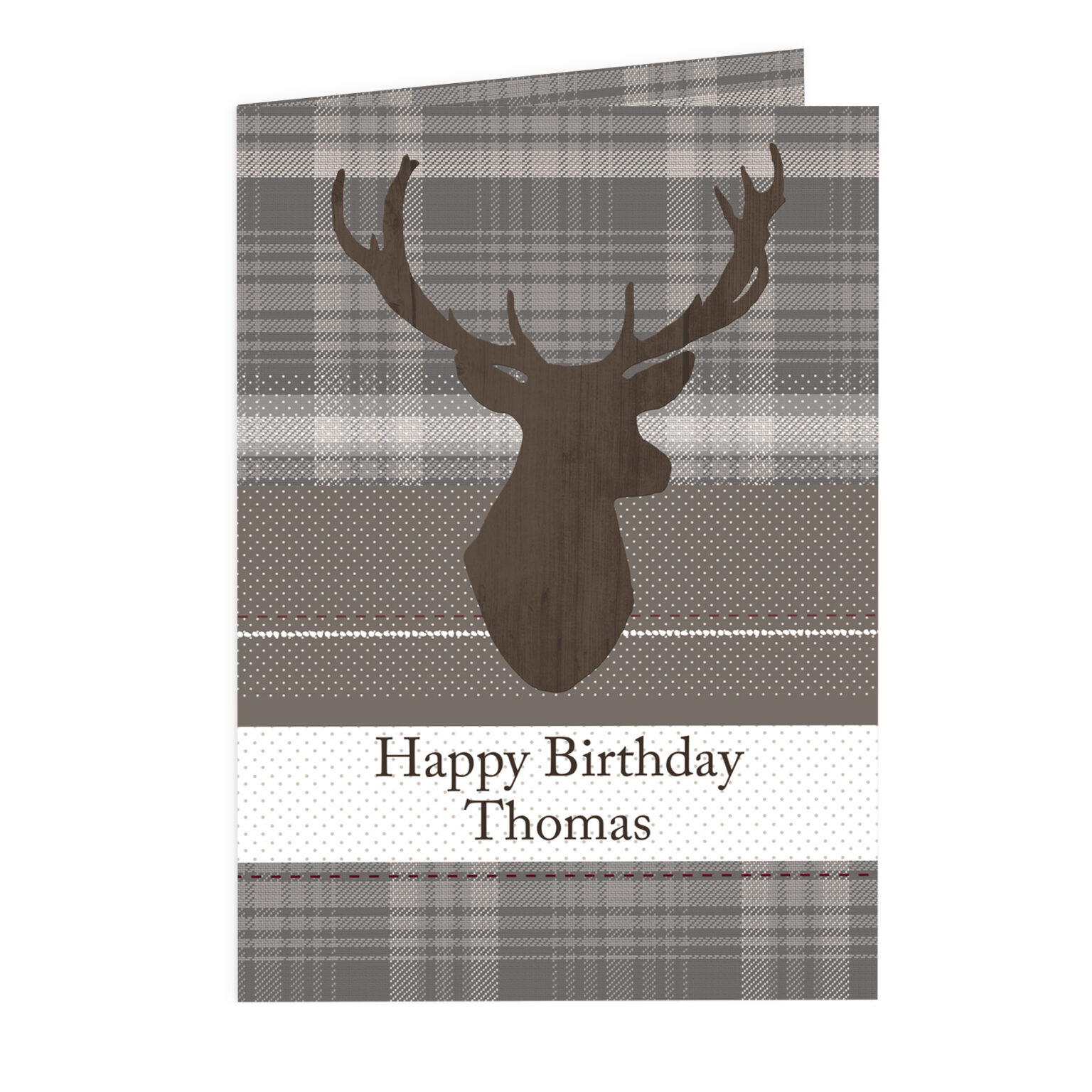 Personalised Highland Stag Card - Personalised Gifts For Every Occasion ...