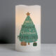 Personalised Have A Magical Christmas LED Candle - Personalised Gifts ...