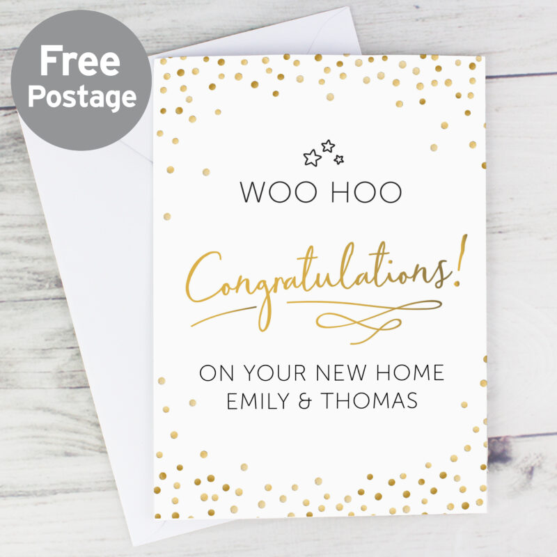 Personalised Congratulations Card - Personalised Gifts For Every ...