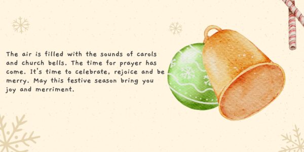 115 Religious Christmas Card Messages for Family & Friends