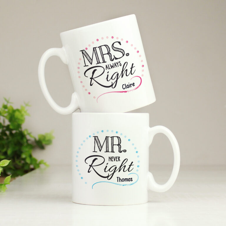 Personalised Mr & Mrs Mug Set - Personalised Gifts For Every Occasion ...