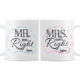 Personalised Mr & Mrs Mug Set - Personalised Gifts For Every Occasion ...