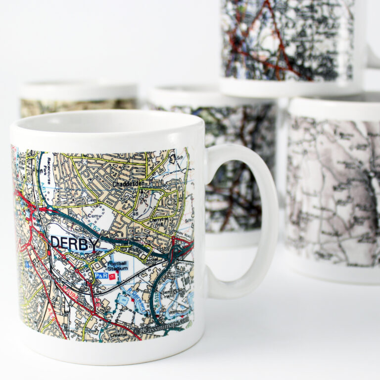 Personalised Present Day Edition Map Mug - Personalised Gifts For Every ...