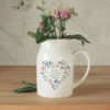 Personalised Floral Heart Flower Jug - Personalised Gifts For Every ...