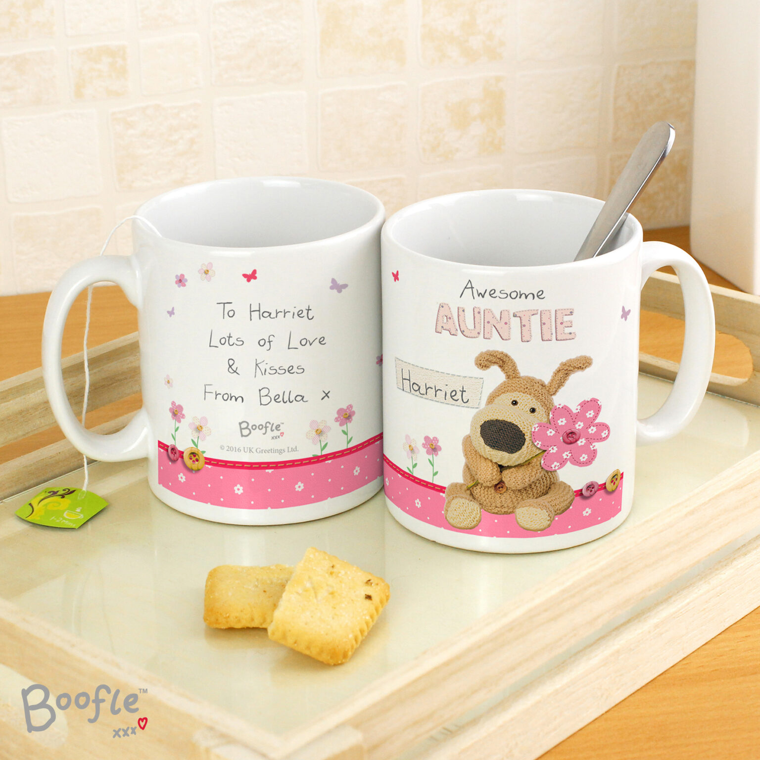 Personalised Boofle Flowers Mug - Personalised Gifts For Every Occasion ...